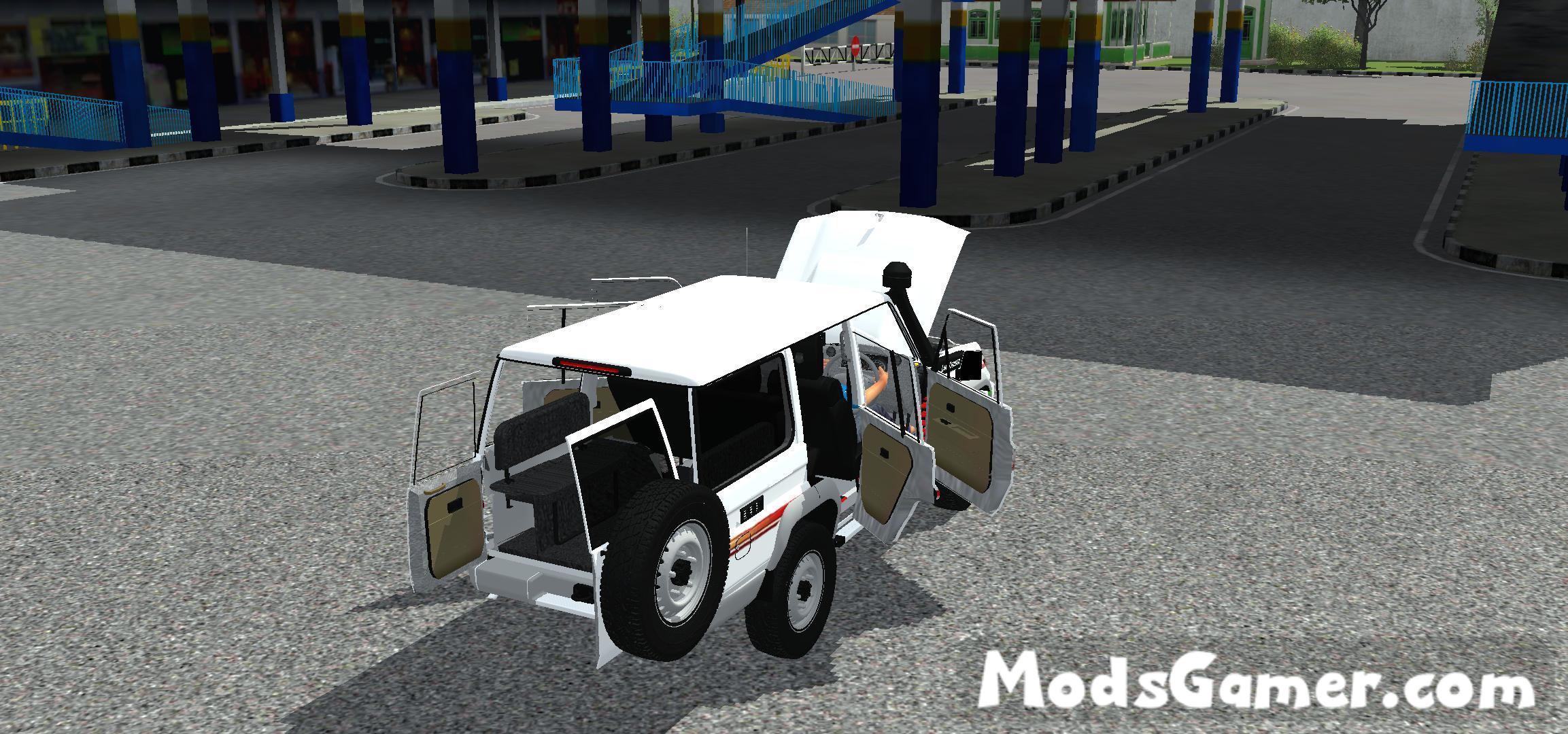 Toyota Land Cruiser LC76 4WD Mod - Mods for Bus Simulator Indonesia ...