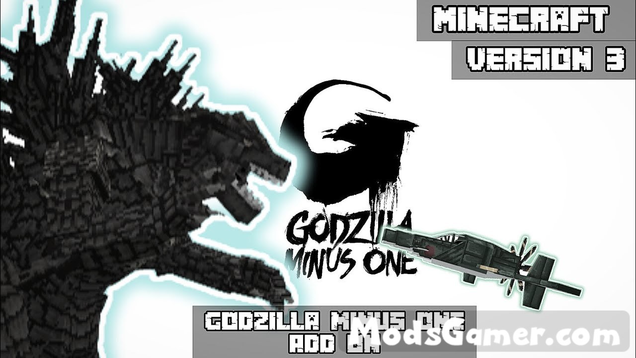 Godzilla Minus One Add On V3 - Mods for Minecraft