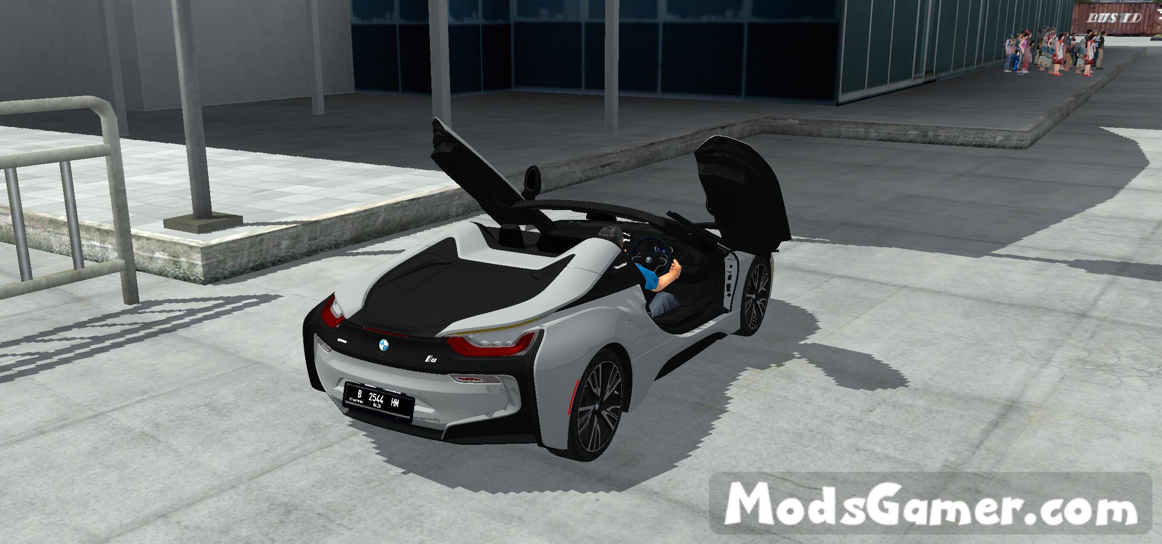 2024 BMW i8 Roadster Mod - Mods for Bus Simulator Indonesia / BUSSID
