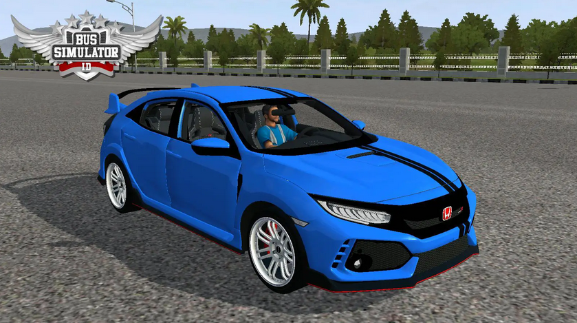 2017 Honda Civic Type R Mod - Mods for Bus Simulator Indonesia / BUSSID