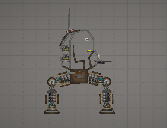 Bipedal mecha Mod - Mods for Melon Playground Sandbox PG