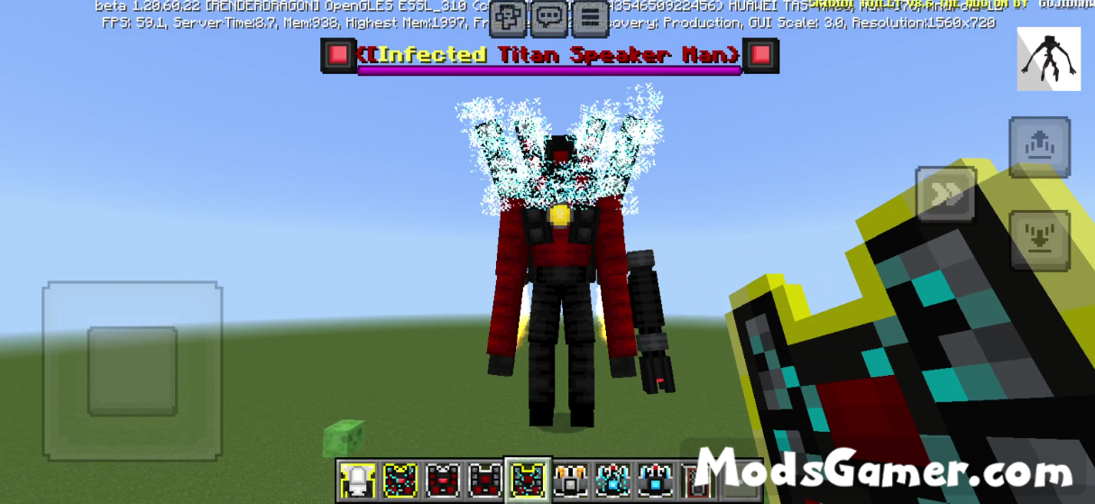 Skibidi Toilet Mod v8.6 -Titan Remaster - Mods for Minecraft