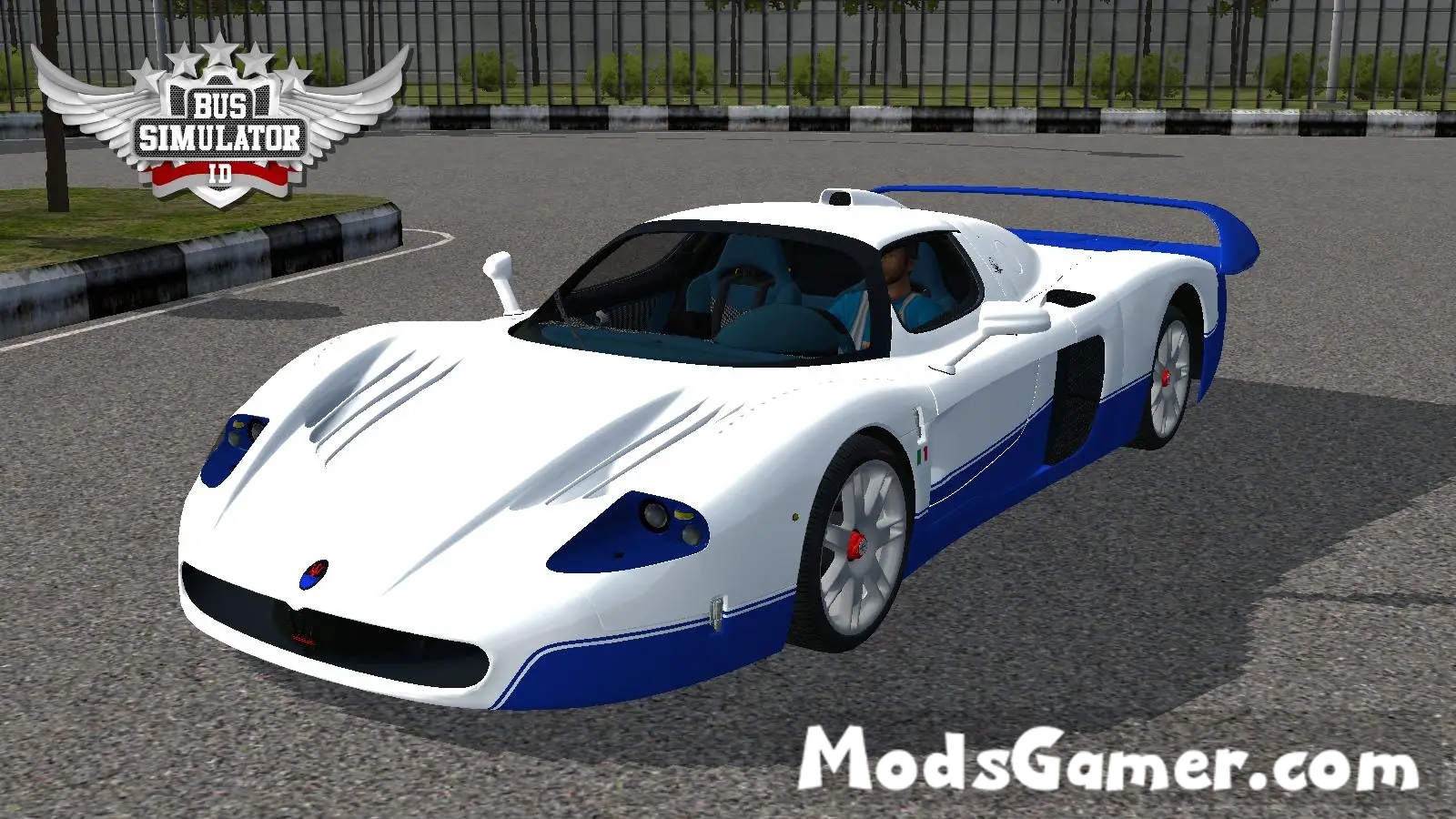 Maserati MC12 Mod - Mods for Bus Simulator Indonesia / BUSSID