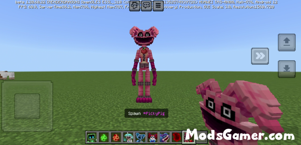 Poppy Playtime Chapter 3 - Smiling Critters Mod - Mods for Minecraft