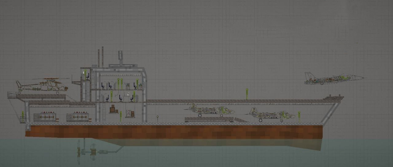 Aircraft Carrier mod - Mods for Melon Playground Sandbox PG