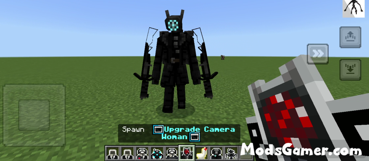 Skibidi Toilet Mod v8.7 - Upgrade Spider Camera etc - Mods for Minecraft