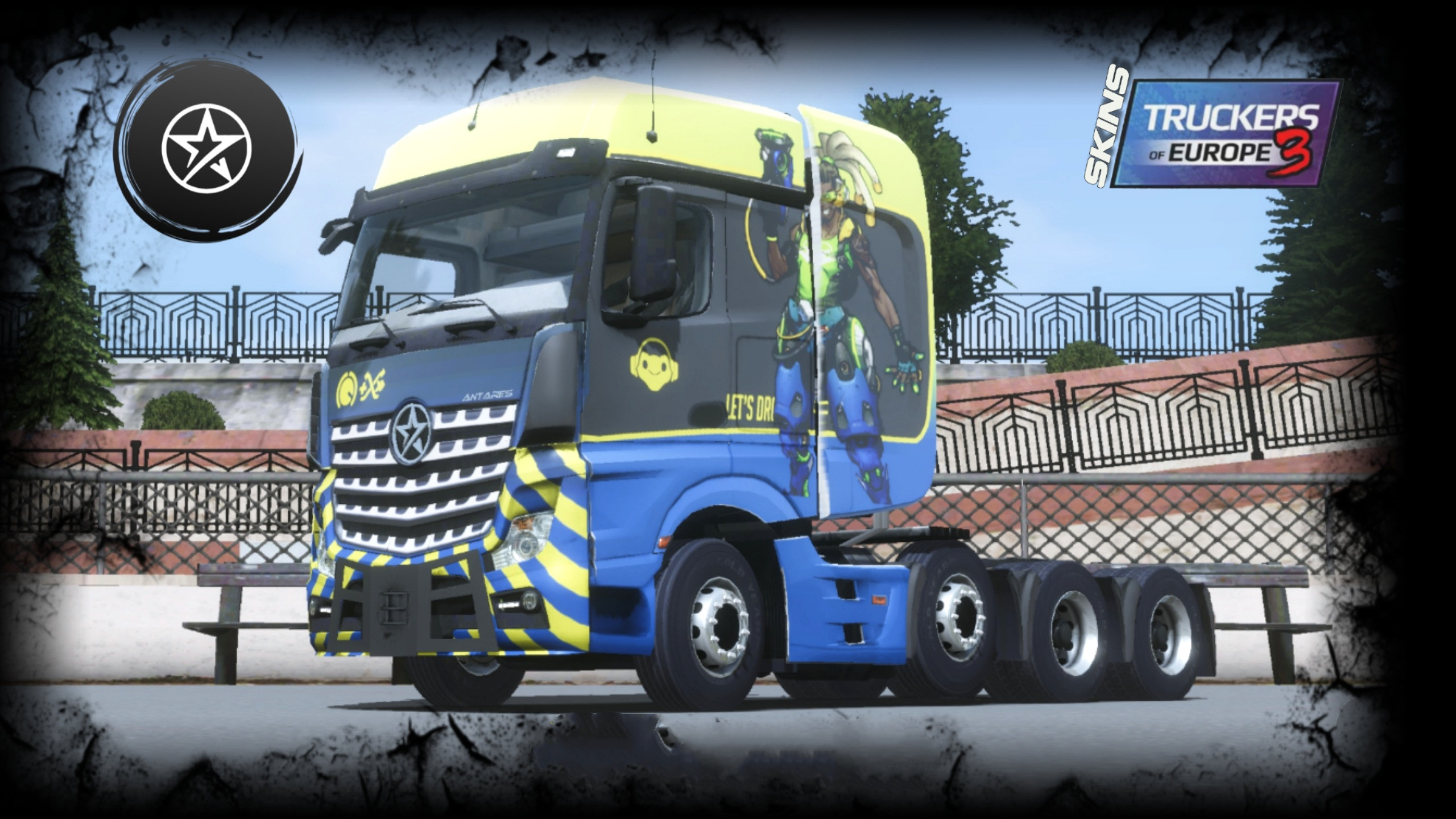 [Merieles/Antares]Overwatch Lúcio Skin Mod - Mods for Truckers of Europe 3