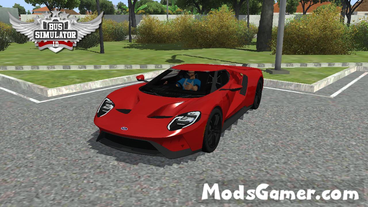 2022 Ford GT Mod - Mods for Bus Simulator Indonesia / BUSSID