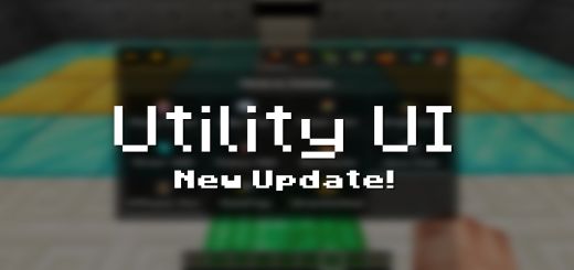 Utility UI v4.1.0 Texture Packs - Mods for Minecraft