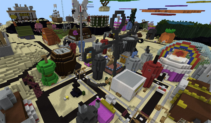 Bikini Bottom (SpongeBob) [Creation] Map - Mods for Minecraft