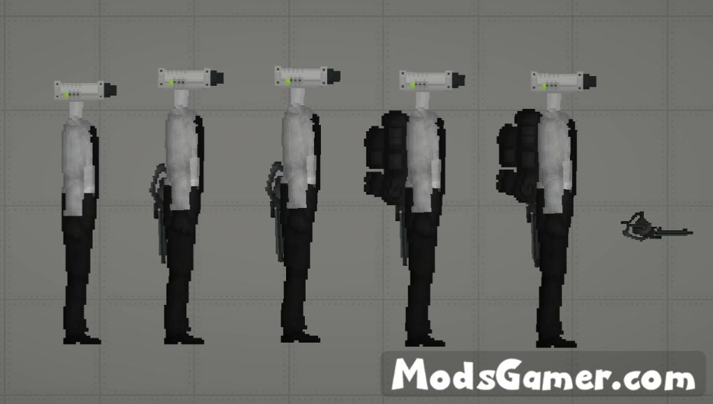 Enginer Cameraman Mod Pack[5Engineer Cameraman, Engineer Gun] - Mods ...