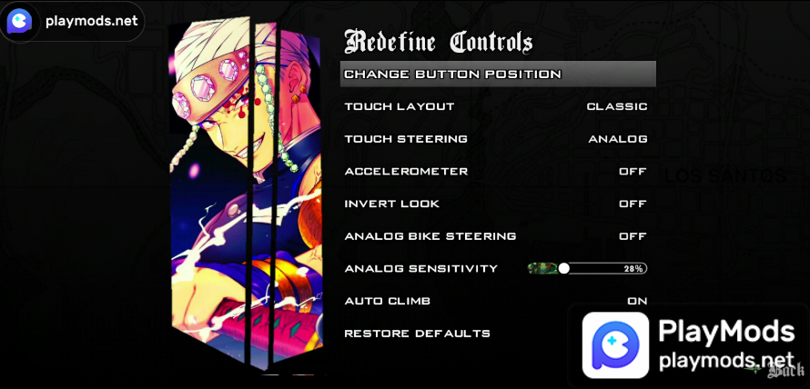 Demon Slayer: Kimetsu no Yaiba Menu Texture Packs - Mods for Grand ...