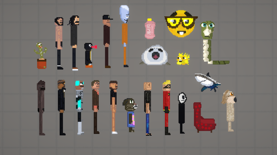 Cartoon Character Mods - Mods for Melon Playground Sandbox PG