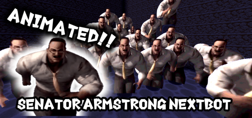 Senator Armstrong Nextbot Addon - Mods for Minecraft