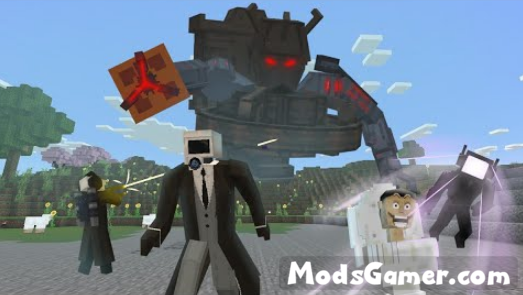 SKIBIDI TOILET V21.3 Mod - Mods for Minecraft