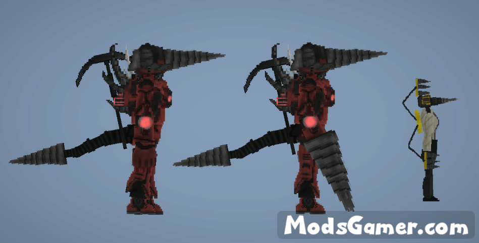 Upgrade Titan Drillman,Drillwoman - Skibidi Toilet Multiverse - Mods for Melon Playground Sandbox PG