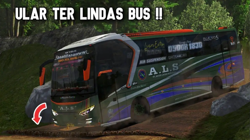 SR1 Legacy Mercy 1526 Bus Mod - Mods for Bus Simulator Indonesia / BUSSID