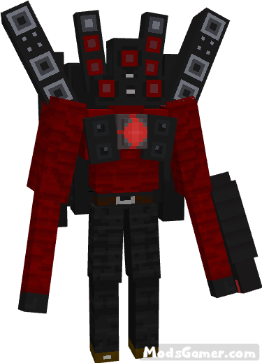 Skibidi Toilets & Titans Mod - Mods for Minecraft