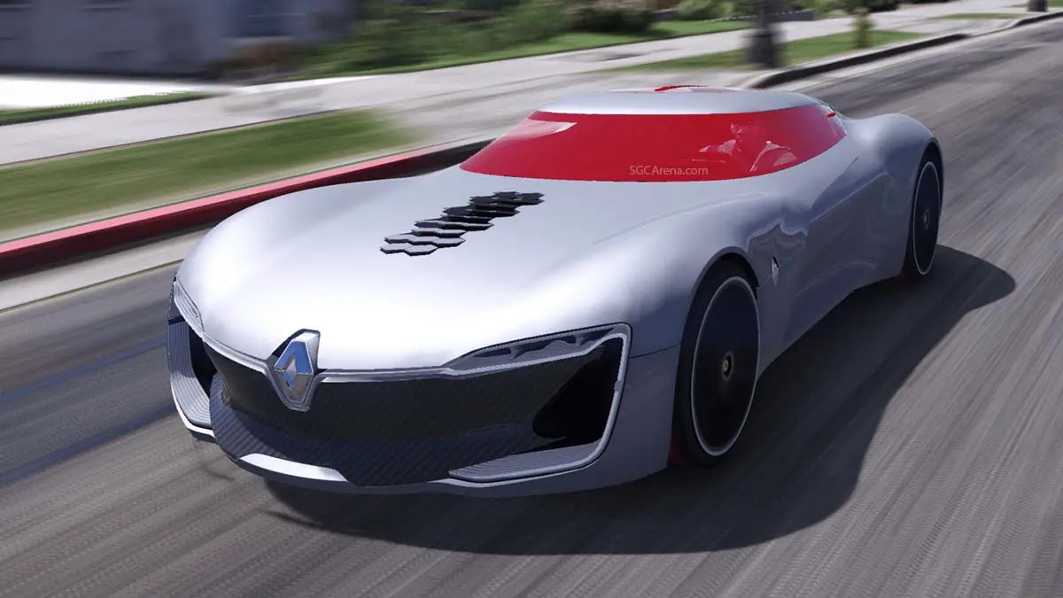 Renault TREZOR Concept Car Mod(2 Seater Electric Coupe) - Mods for Bus ...