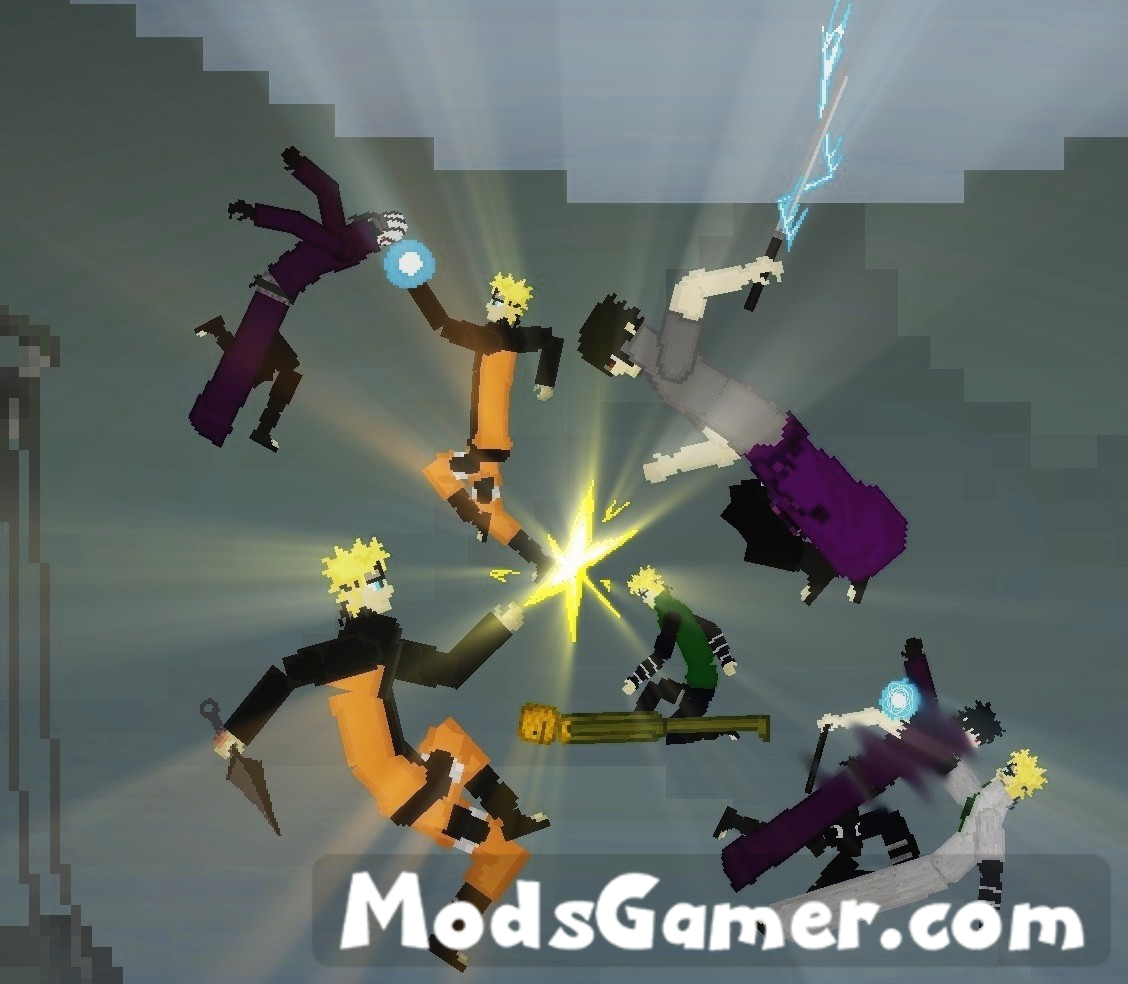 Naruto Collection Pack Mod - Mods for Melon Playground Sandbox PG