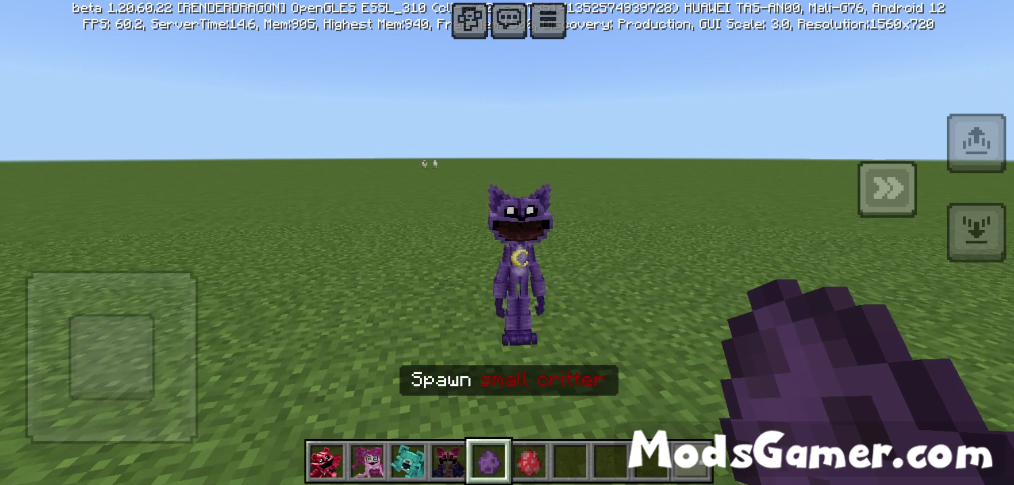 Poppy Playtime Chapter 3 - Smiling Critters Mod - Mods for Minecraft