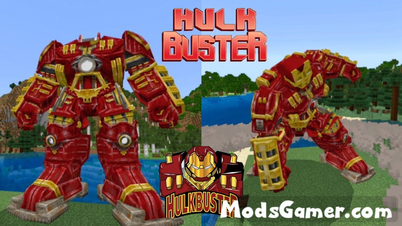 Hulk Buster Addon - Mods for Minecraft