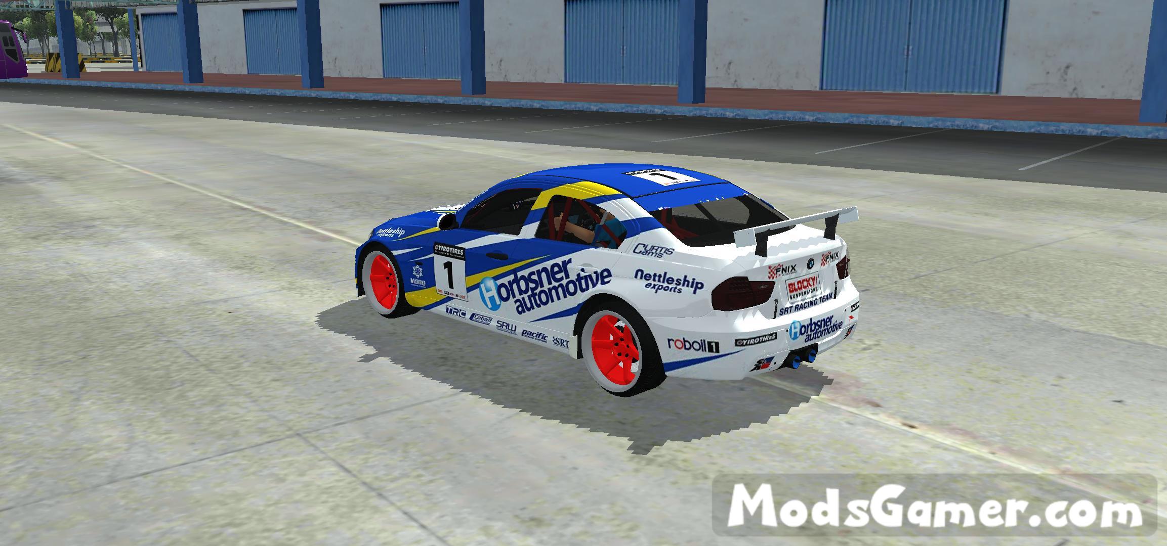 BMW 320 E90 WTCC Livery Mod - Mods for Bus Simulator Indonesia / BUSSID