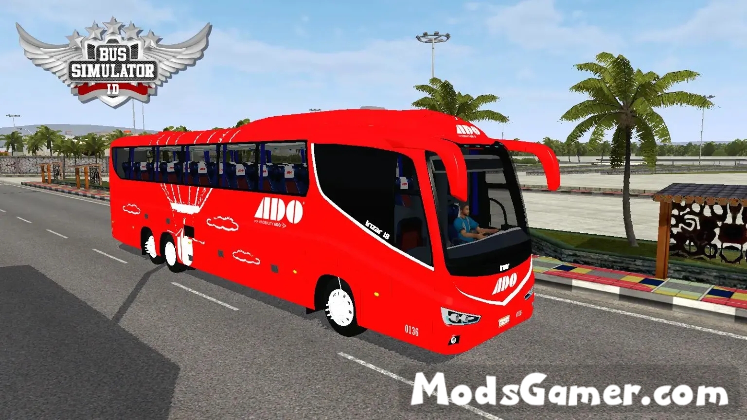 Irizar i8 Bus Mod - Mods for Bus Simulator Indonesia / BUSSID