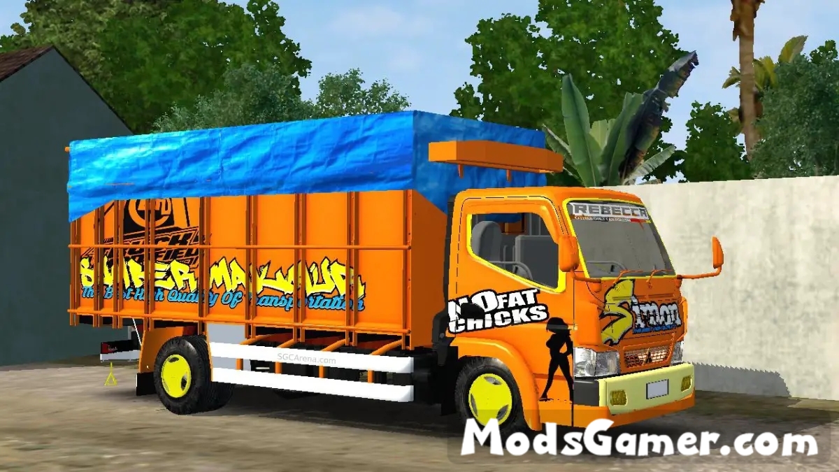 Simmon Cargo truck Mod - Mods for Bus Simulator Indonesia / BUSSID