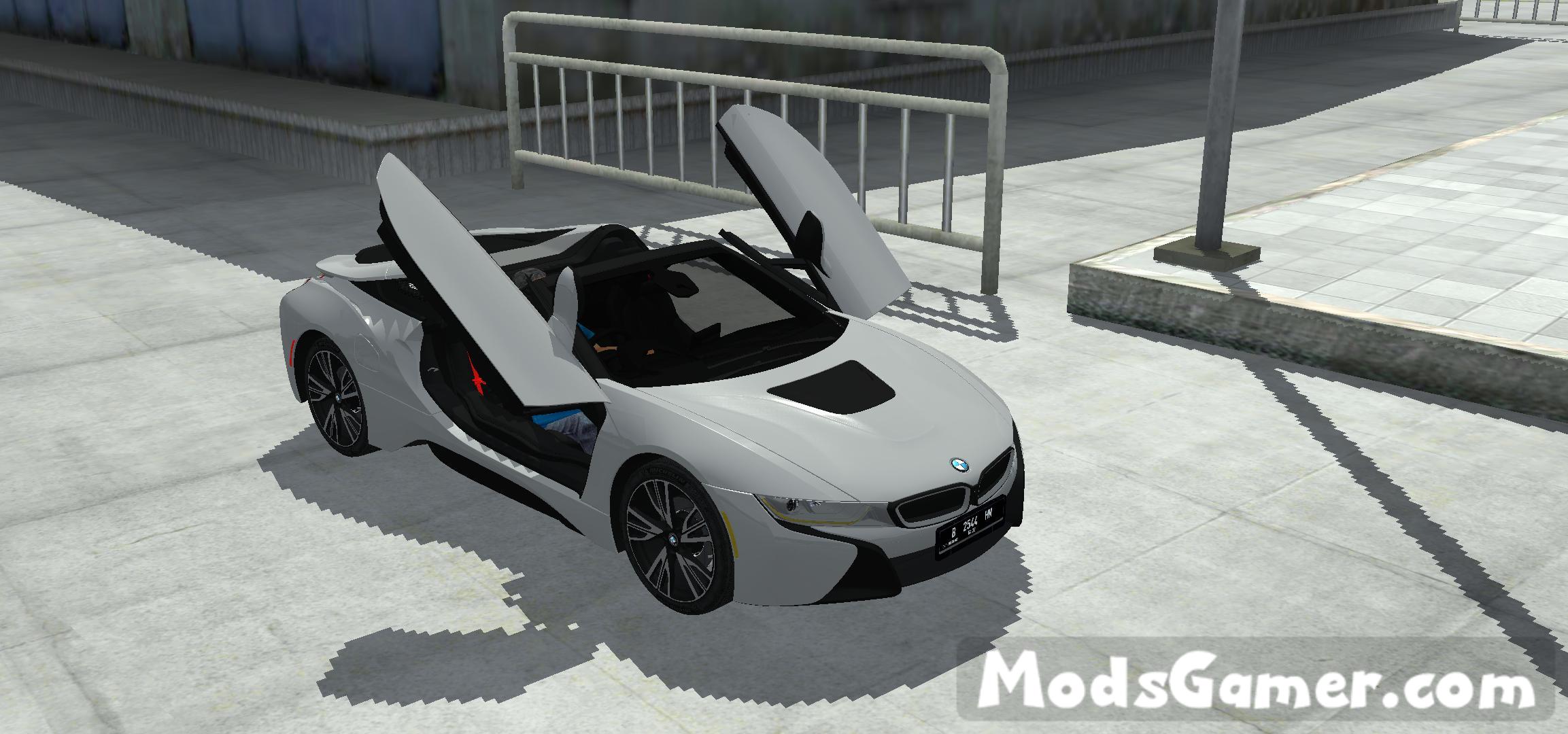 2024 BMW i8 Roadster Mod - Mods for Bus Simulator Indonesia / BUSSID