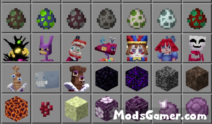 The Amazing Digital Circus Mod[10 Characters] - Mods for Minecraft