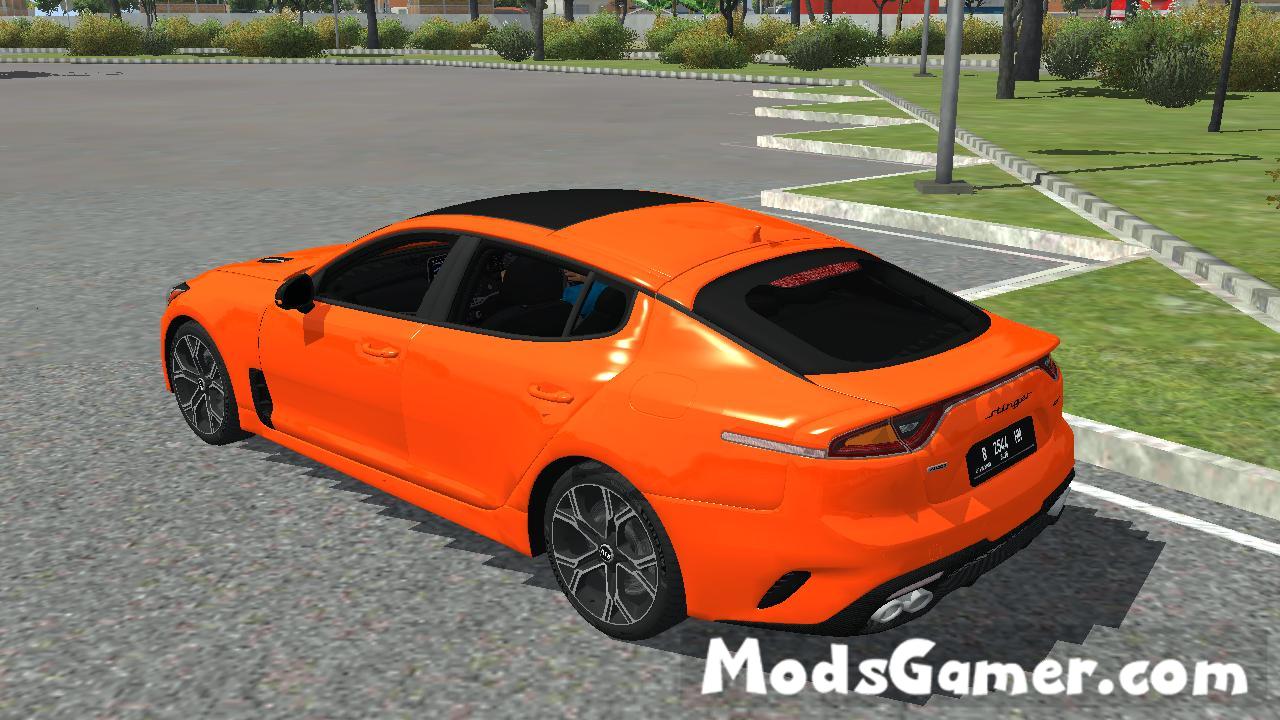 Kia Stinger GTS 2020 Mod - Mods for Bus Simulator Indonesia / BUSSID