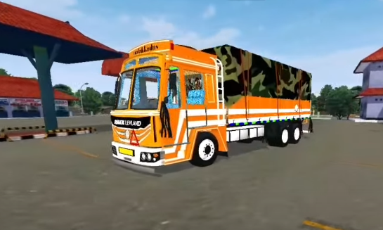 Ashok Leyland BS6 LORRY Truck MOD - Mods for Bus Simulator Indonesia ...