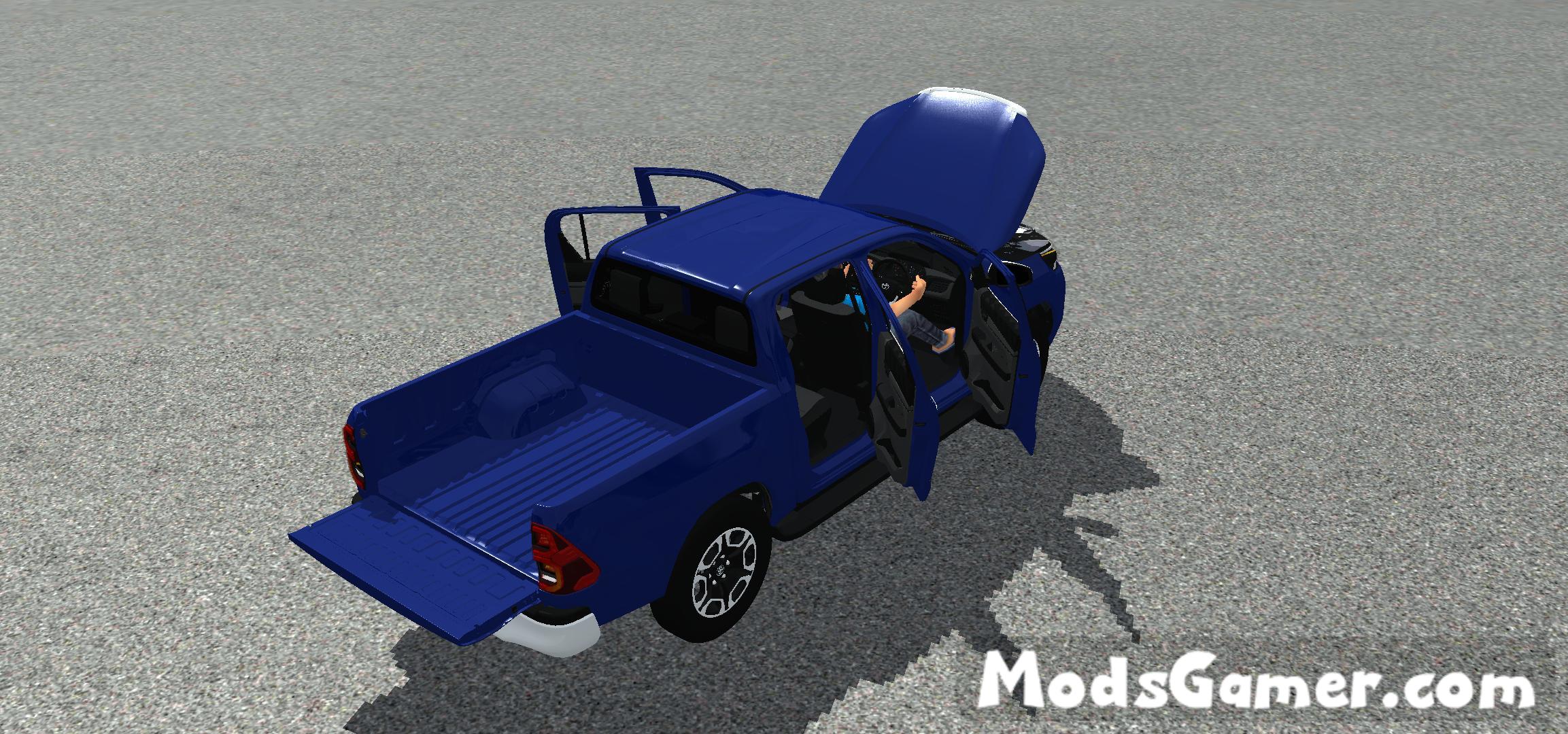 2024 Toyota Hilux Revo Pickup Mod - Mods for Bus Simulator Indonesia ...