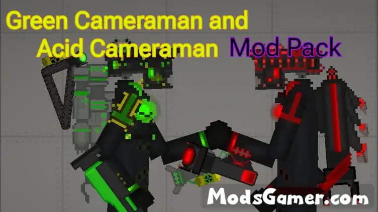 Upgraded Red Cameraman and Green Cameraman Mod - Mods for Melon ...