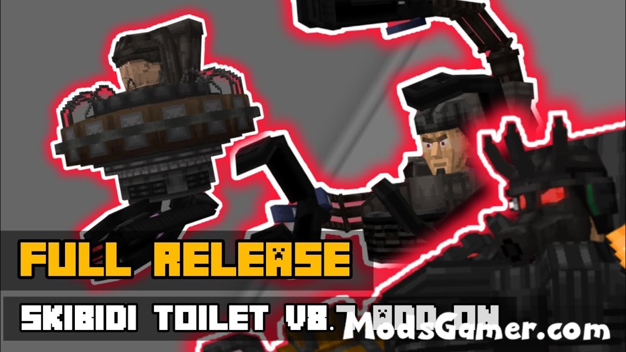 Skibidi Toilet Add On v8.7 The Remaster Update - Mods for Minecraft