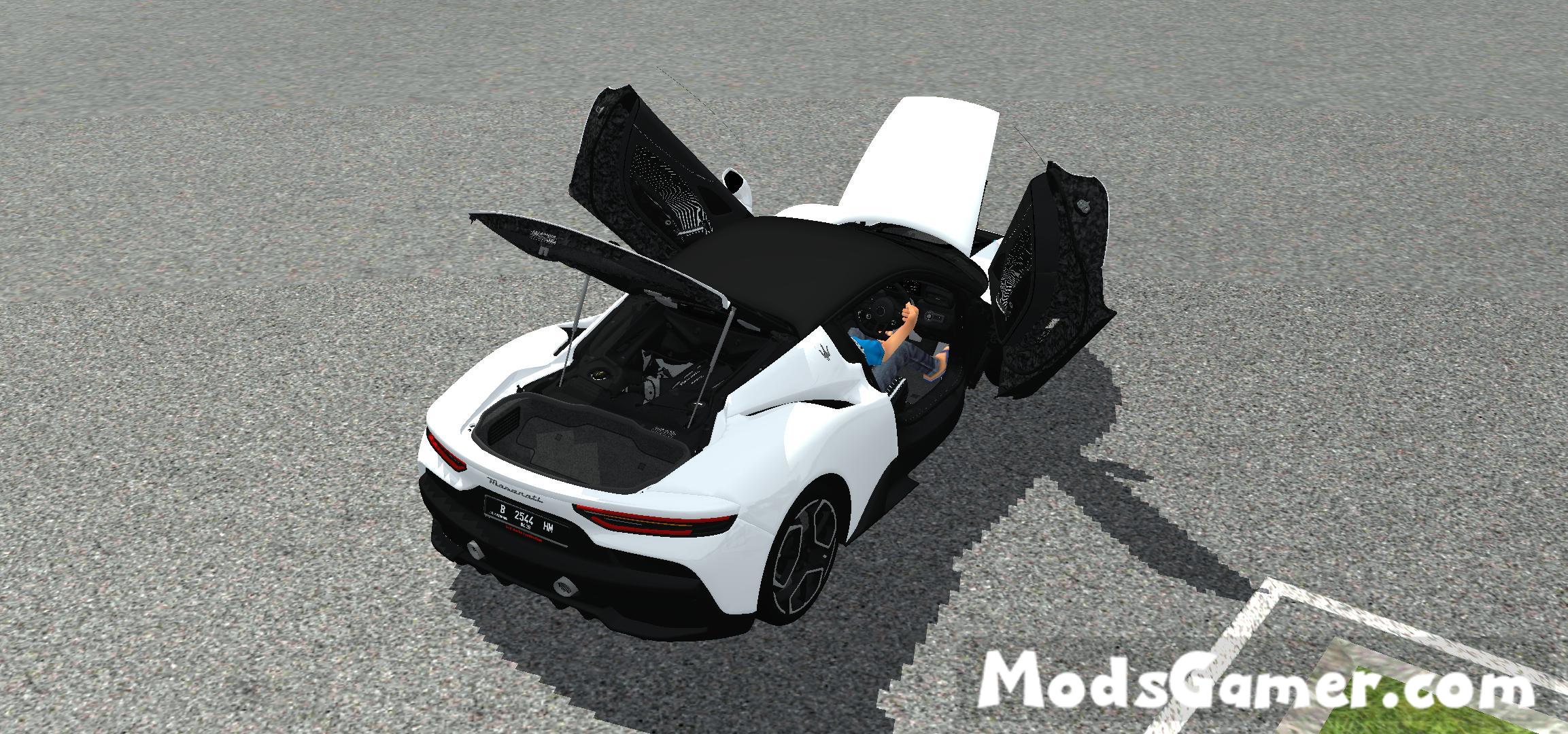2024 Maserati MC20 Mod - Mods for Bus Simulator Indonesia / BUSSID