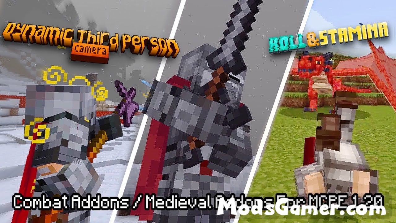 Best Medieval Combat / Medieval Survival Addons - Mods for Minecraft