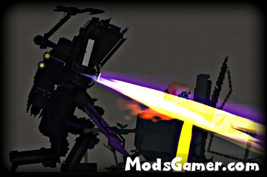 Upgraded Titan TV Man Mod - Skibidi Toilet Mod - Mods for Melon Playground Sandbox PG