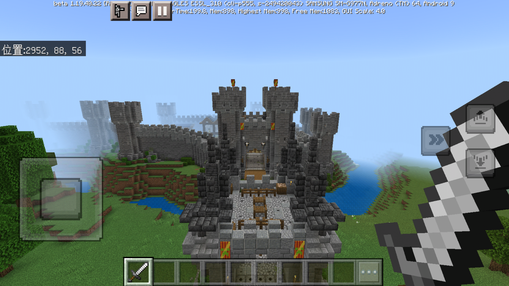 Realistic Medieval Castle Map - Mods for Minecraft