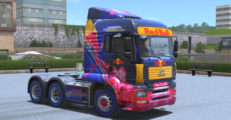 [Moon/THX]Redbull Racing Skin - Mods for Truckers of Europe 3