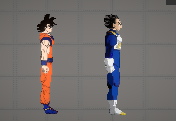 Goku and Vegeta character mods from Dragon Ball - Mods for Melon ...