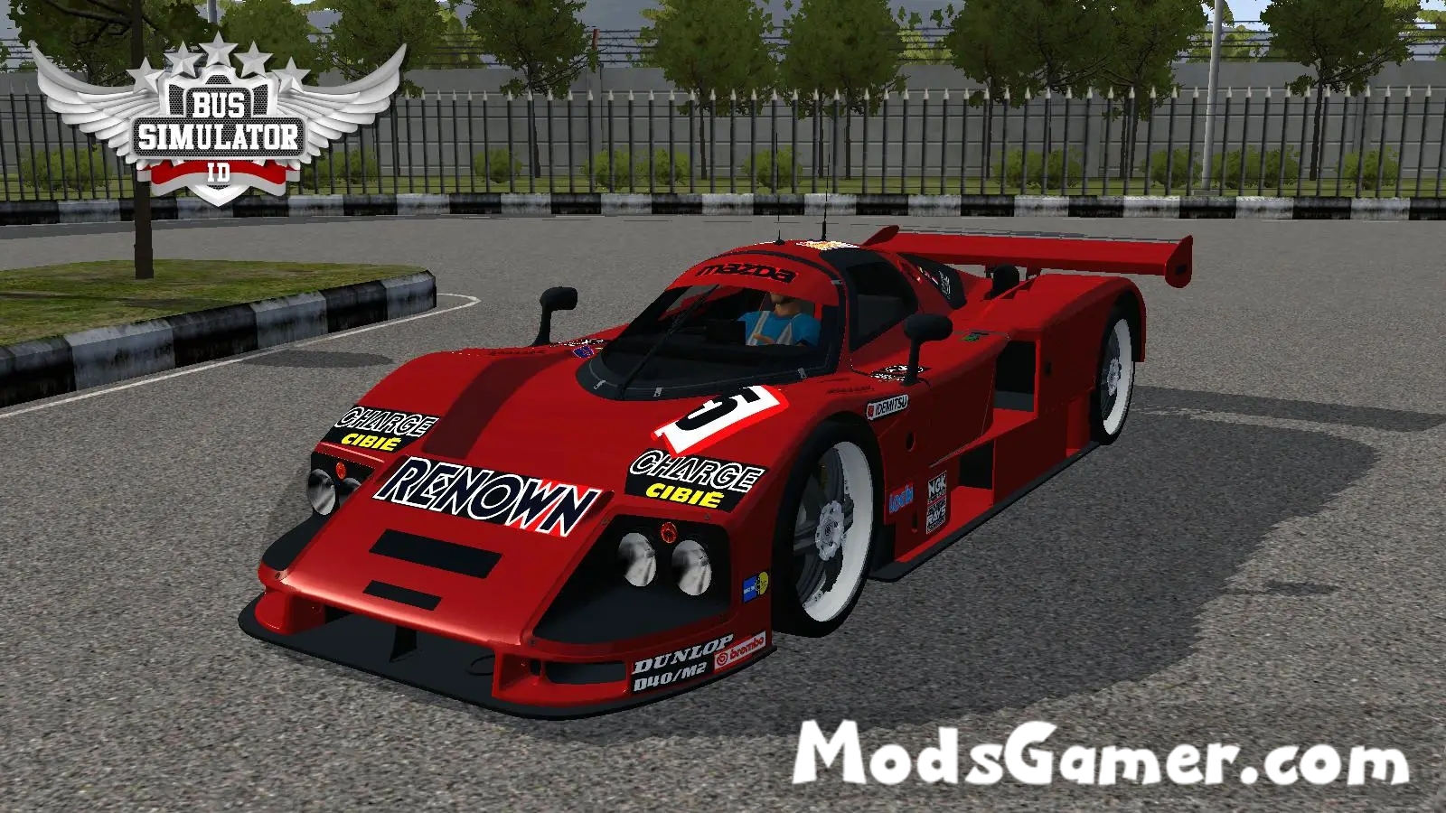 Mazda 787B Racing Livery Mod - Mods for Bus Simulator Indonesia / BUSSID