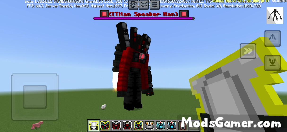 Skibidi Toilet Mod v8.6 -Titan Remaster - Mods for Minecraft