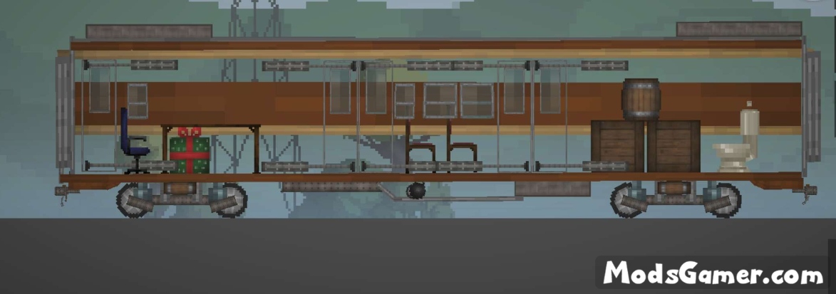 Railroad car Mod - Mods for Melon Playground Sandbox PG