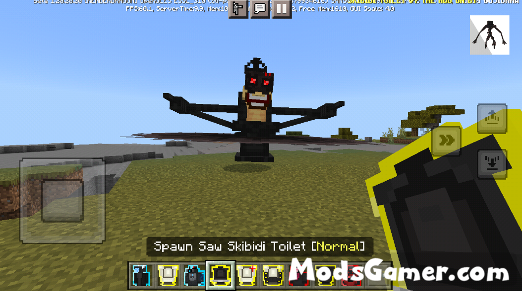 Skibidi Toilet Mod v7[New 5 Characters + Improvement] - Mods for Minecraft