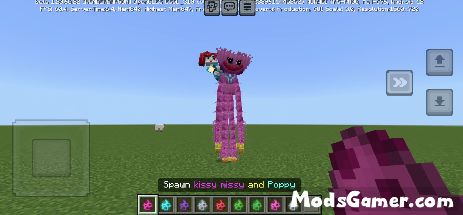 Poppy Playtime Chapter 3 Mod - Mods for Minecraft