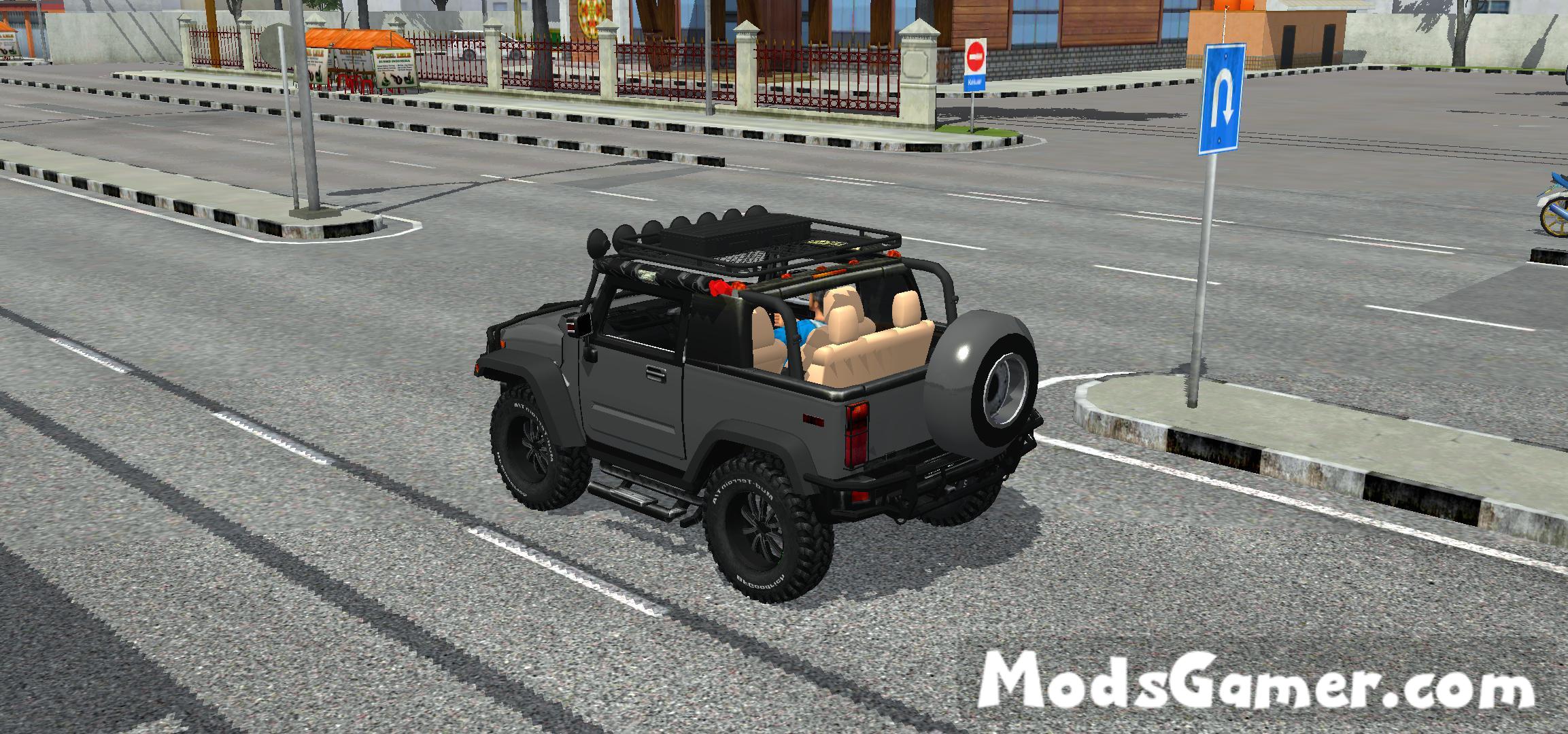 Hummer Wrangler H2 Mod - Mods for Bus Simulator Indonesia / BUSSID