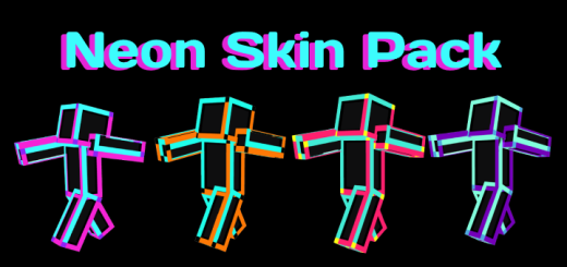Skin Pack:Neon - Mods for Minecraft