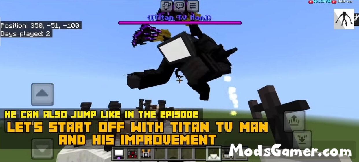 Skibidi Toilet Add On v8.9 Update[Astro Carrier,Tv Daddy,Etc]] - Mods for Minecraft